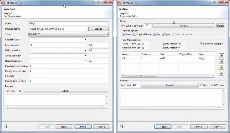 Stambia tips : Comparaison de fichiers – Harry's Taught